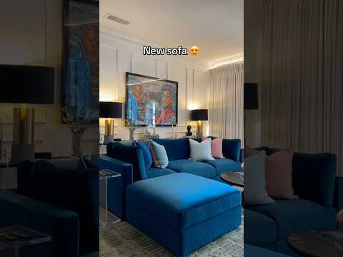 New sofa for apartment living room | Interior Define #interiordesign