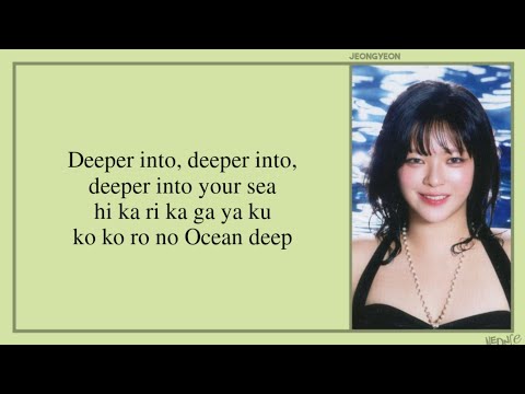 TWICE (트와이스) - Ocean Deep (Easy Lyrics)