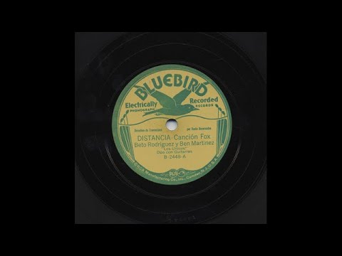 Beto Rodríguez Y Ben Martínez - Distancia - Bluebird B-2448-A