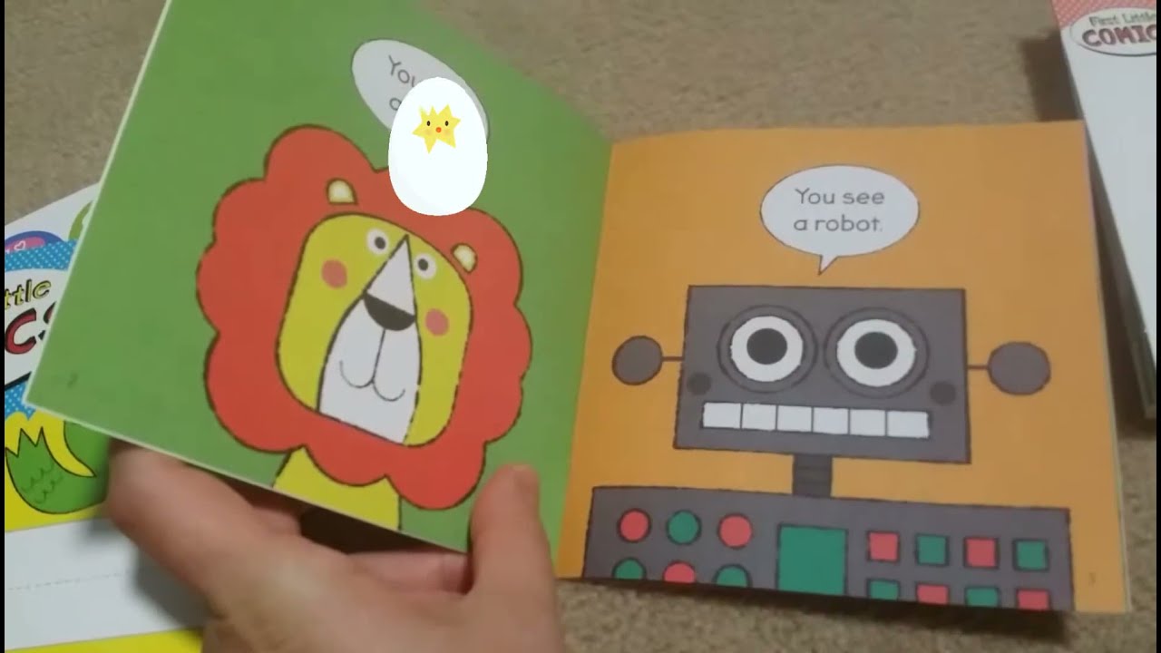 FIRST LITTLE COMICS guided reading level A and B
