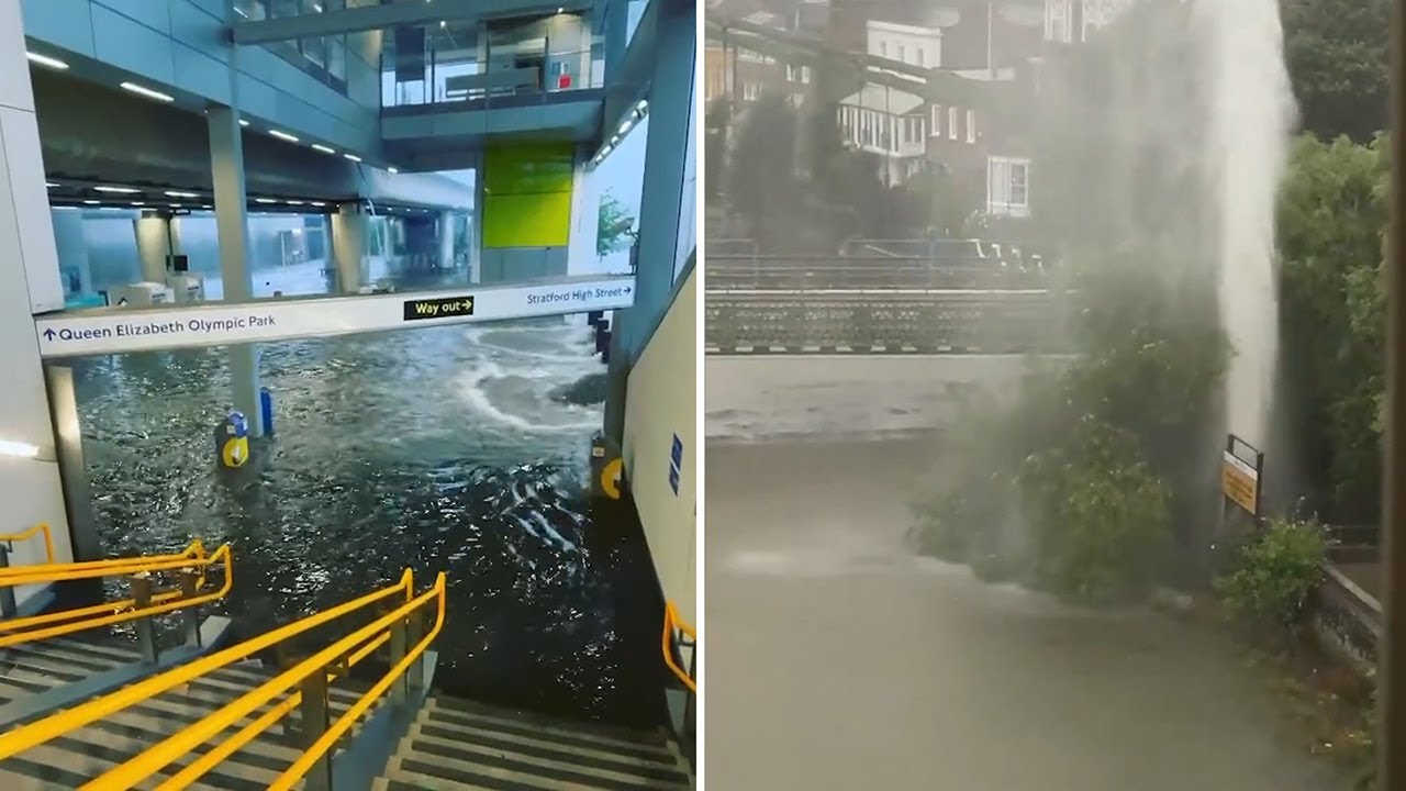 Climate change could leave quarter of London stations at risk of flooding