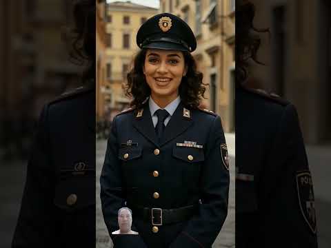 Beautiful Italian Police Woman #police#policeofficer#policewomen#midjourney#ai#aiart