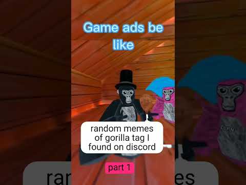 random gorilla tag memes I found on discord :part 1 #gorillatagvr #meme #memes #gorillatag2 #funny