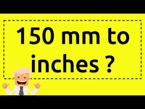 150 mm to inches