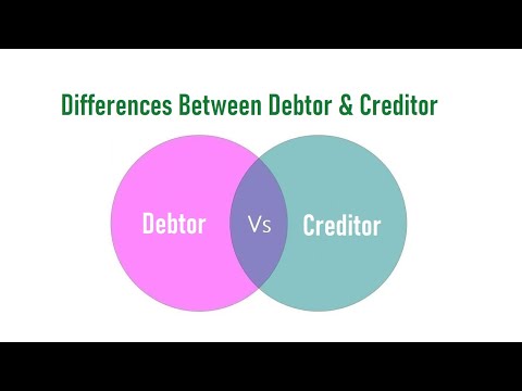Differences Between Debtor and Creditor