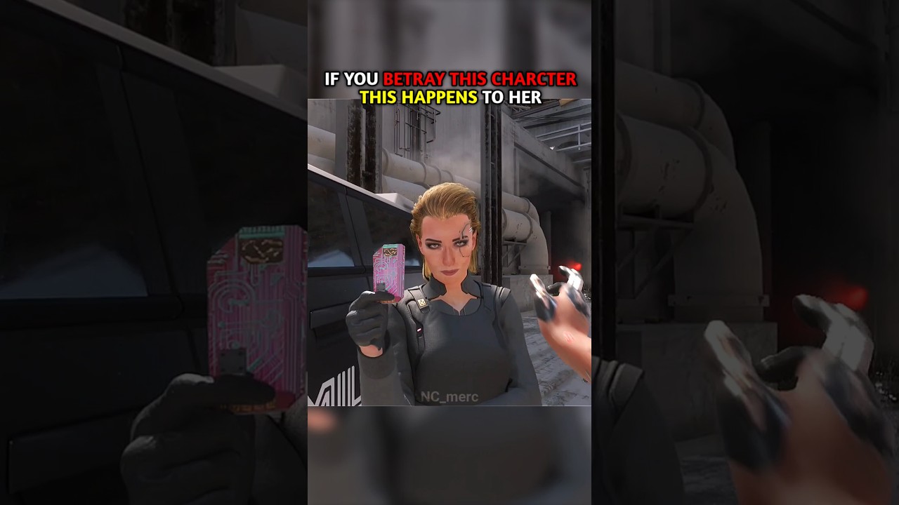 When You Betray Meredith Stout #shorts #cyberpunk
