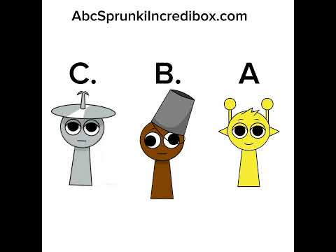 The Backwards Alphabet Song Sprunki Version #sprunkijevin