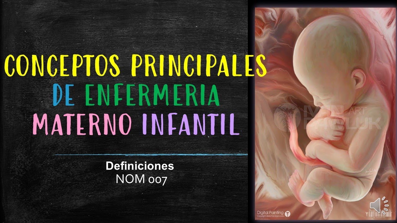 MAIN CONCEPTS OF MATERNAL CARE