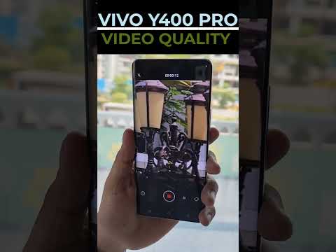 Vivo Y400 Pro Video Test | #shorts #vivoy400pro #vivoy400