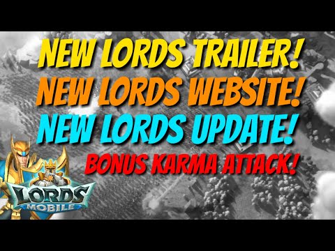 NEW Lords Mobile Trailer/Website/Update - Lords Mobile