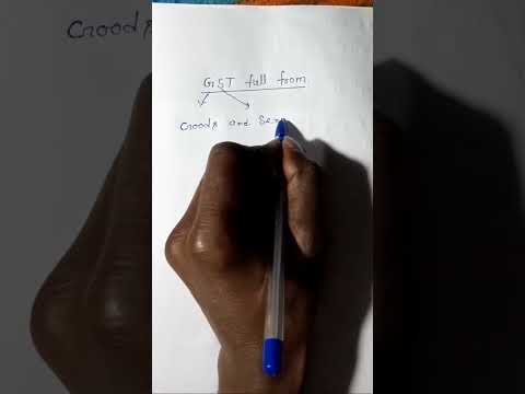 February 27, 2024 GST FULL FORM ||GST