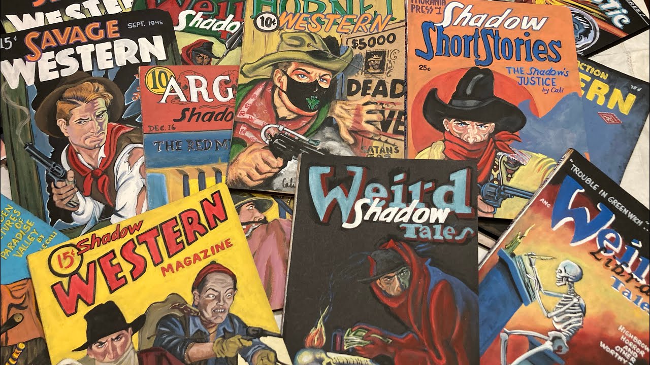 Pulp Magazines With Bogus Cover Art! 