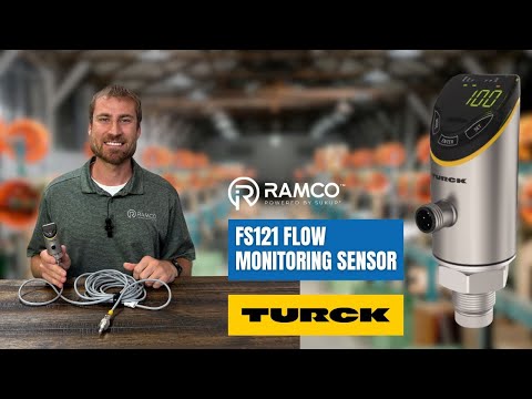 Turck FS121 Flow Sensor: Washdown-Ready & IO-Link Smart