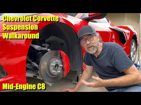 2020 C8 Chevy Corvette Suspension Deep Dive Analysis Video