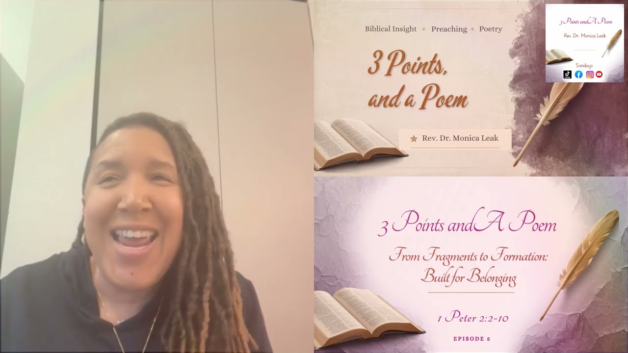 3 Points and a Poem From Fragments to Formation: Built for Belonging