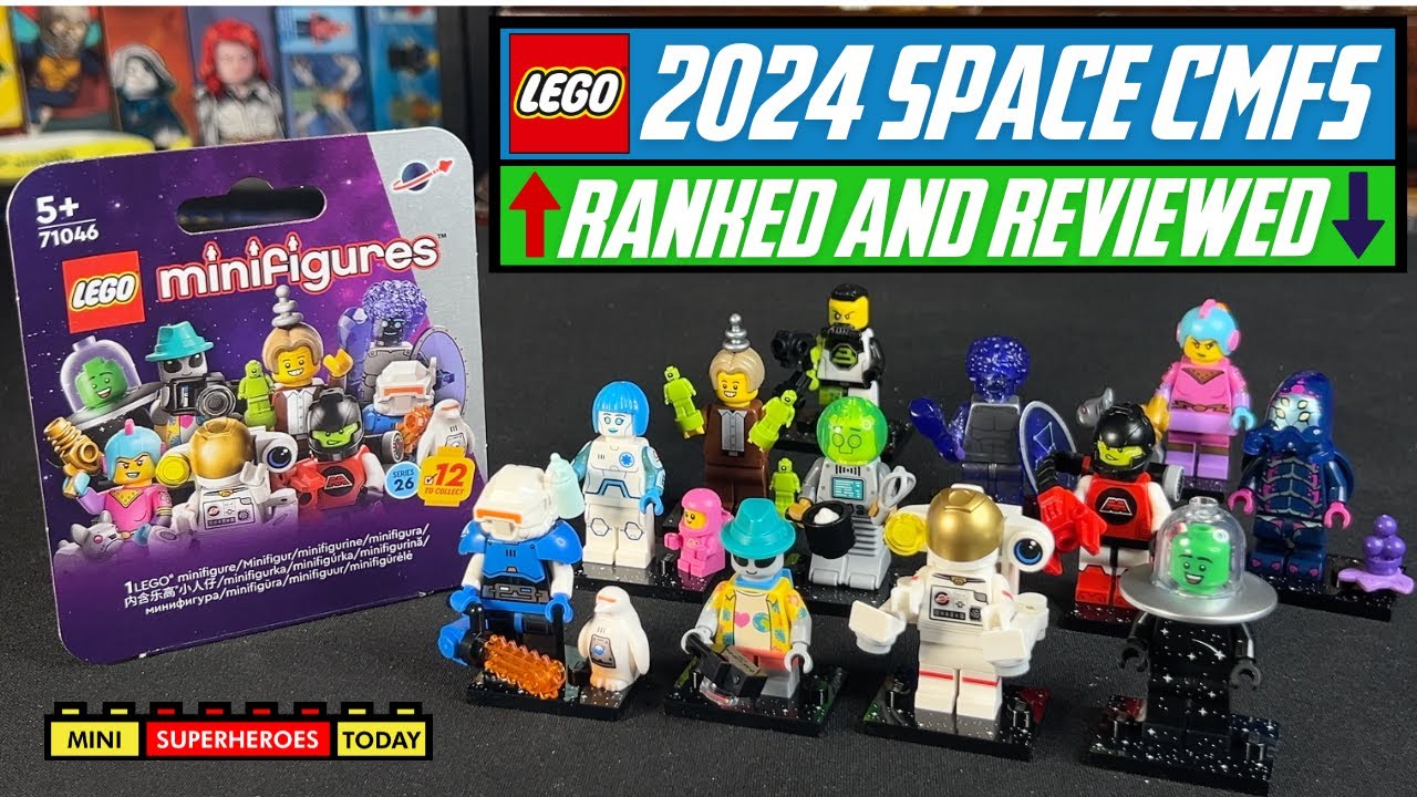 LEGO Space CMF Series 26: RANKED and REVIEWED (71046)
