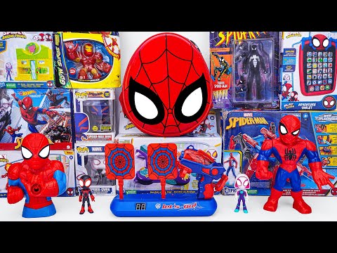 Marvel Spiderman Toys Collection Unboxing Review | Spiderman Laser Tag Blaster | Spiderman Backpack