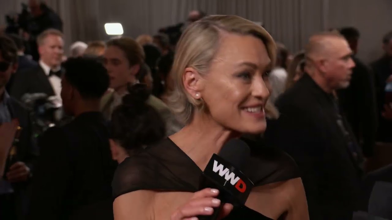 Robin Wright | WWD Eye on the Red Carpet Golden Globes 2026