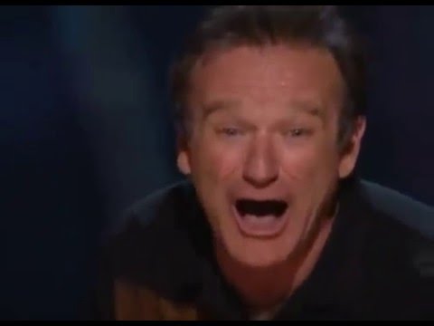 Robin Williams - English and golf