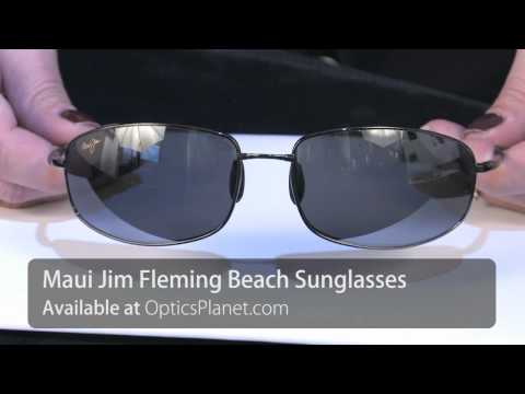 Maui Jim Fleming Beach Sunglasses - OpticsPlanet.com Product in Focus
