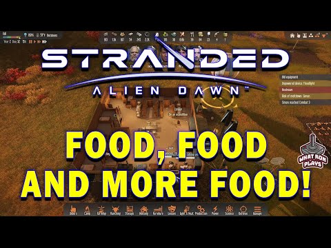 Steam Community :: Video :: Stranded: Alien Dawn - Food, Food, and More ...