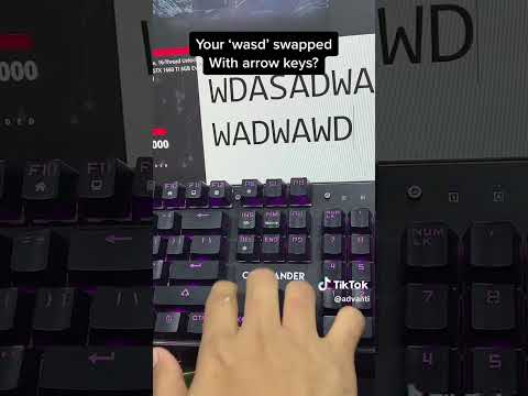Swap your WASD keys back with these easy fix! 👍👍