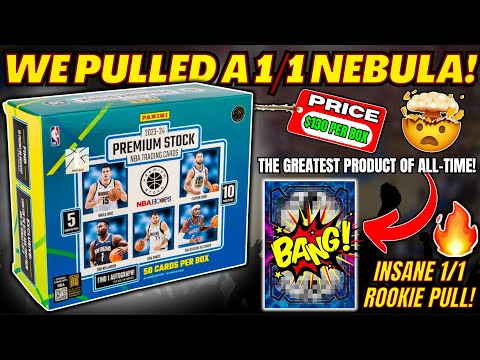 *THE GREATEST PRODUCT OF ALL TIME!🔥 1/1 NEBULA PULL!🤯 2023 PREMIUM STOCK NBA HOOPS PREMIUM BOX!🏀
