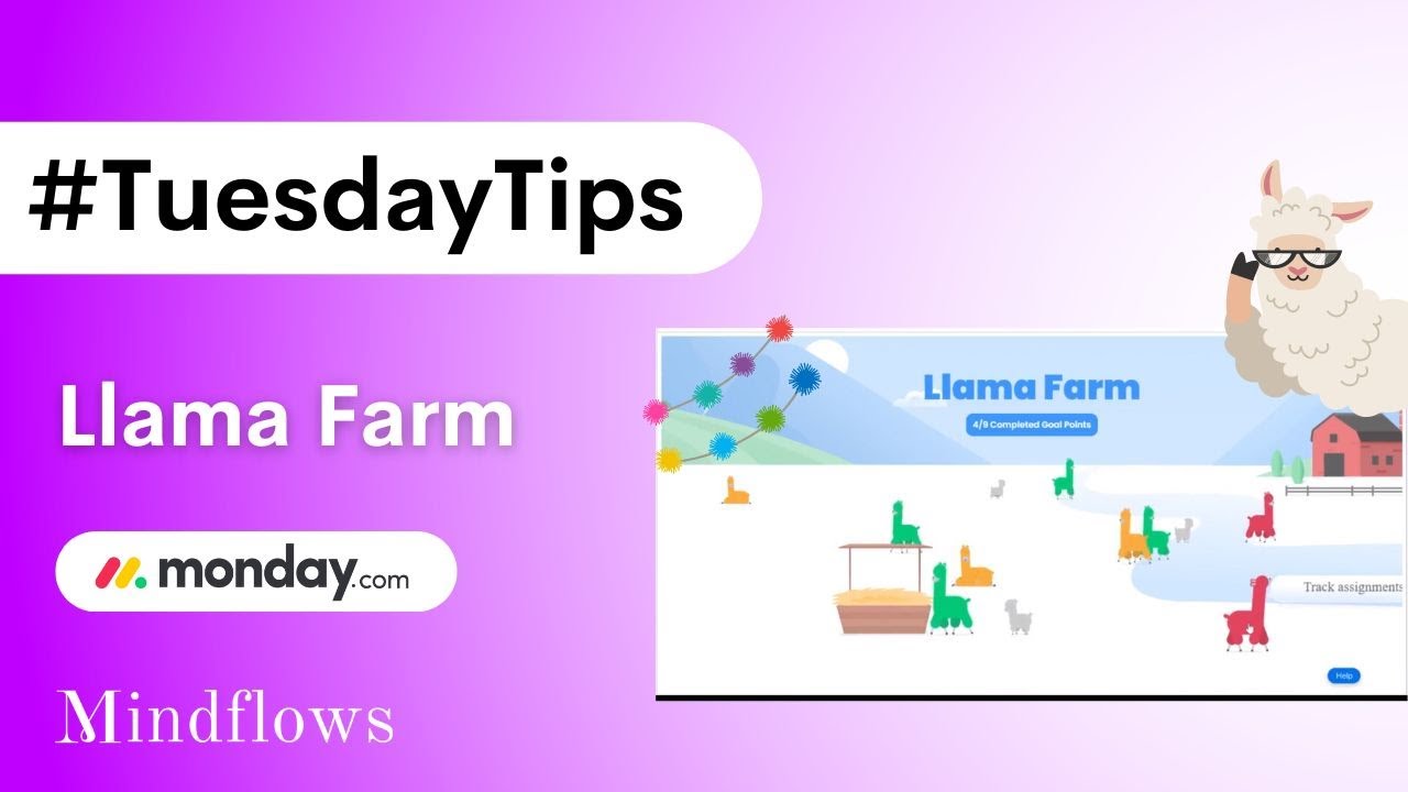 Monday.com Tutorial | #tuesdaytips Llama Farm