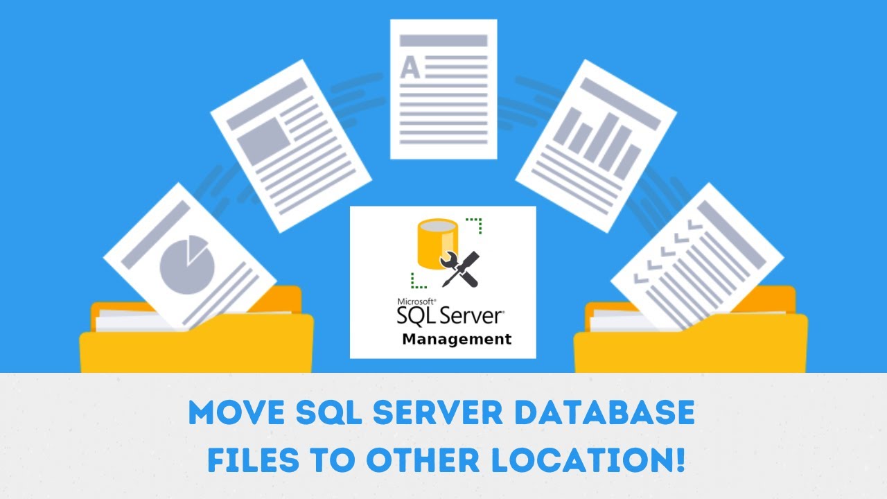 Move SQL server Database files to other location! | 4simple  steps |
