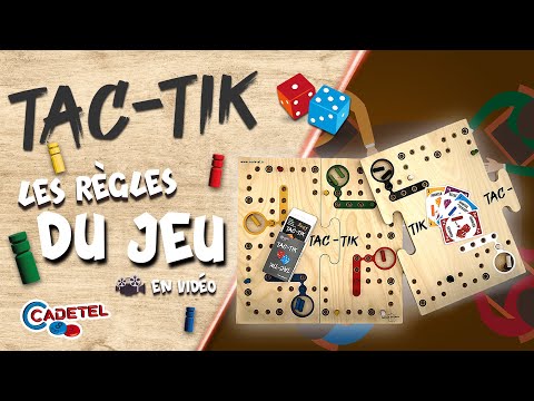 Jeu du Tac-Tik - Cadetel - Jeux classiques | Cultura