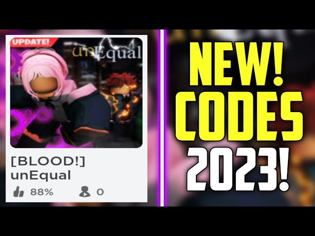Roblox unEqual codes (September 2023): Free cash, boosts, and more
