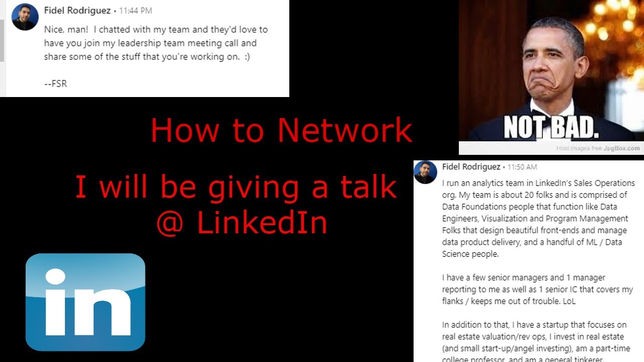 I Met The Director of Analytics at LinkedIn. How to Network with high-profile people. Devansh AI