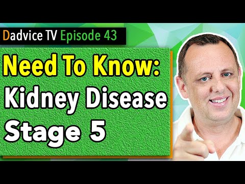 Chronic Kidney Disease Symptoms Stage 5 KIDNEY FAILURE treatment and ESRD renal diet