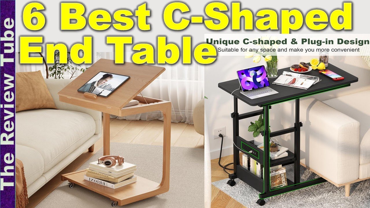 C-Shaped End Tables are GAME CHANGERS for Modern Living Rooms