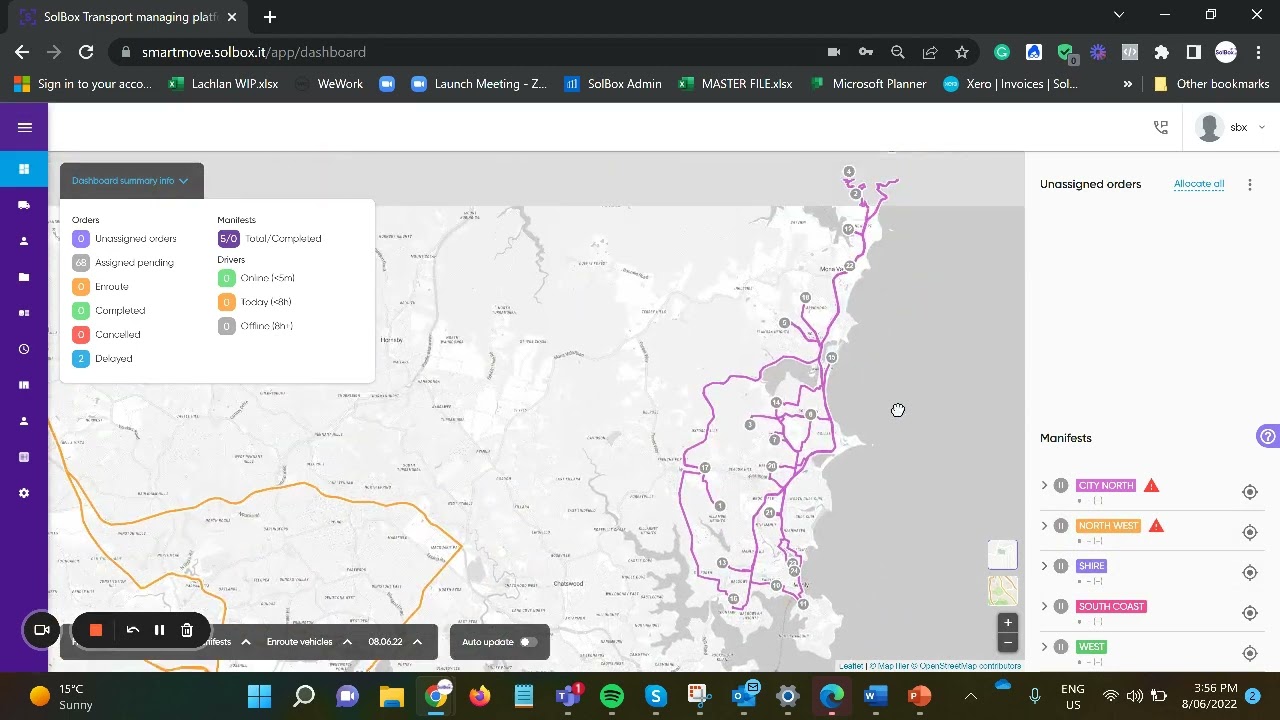 SolBox Simple Zone & Route Optimisation