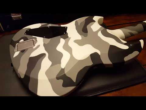 ESP Viper Urban Camo EMG Custom James Hetfield Metallica Het | Reverb