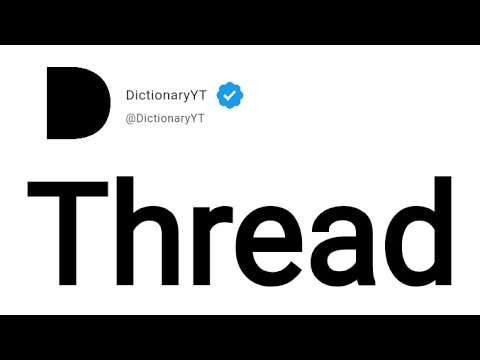 Thread Meaning in English