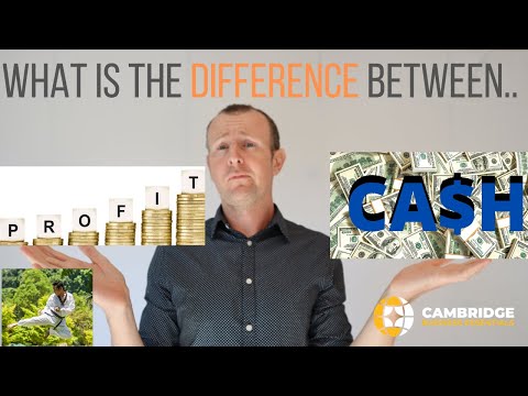 What is the difference between profit and cash? IGCSE and A-level Business