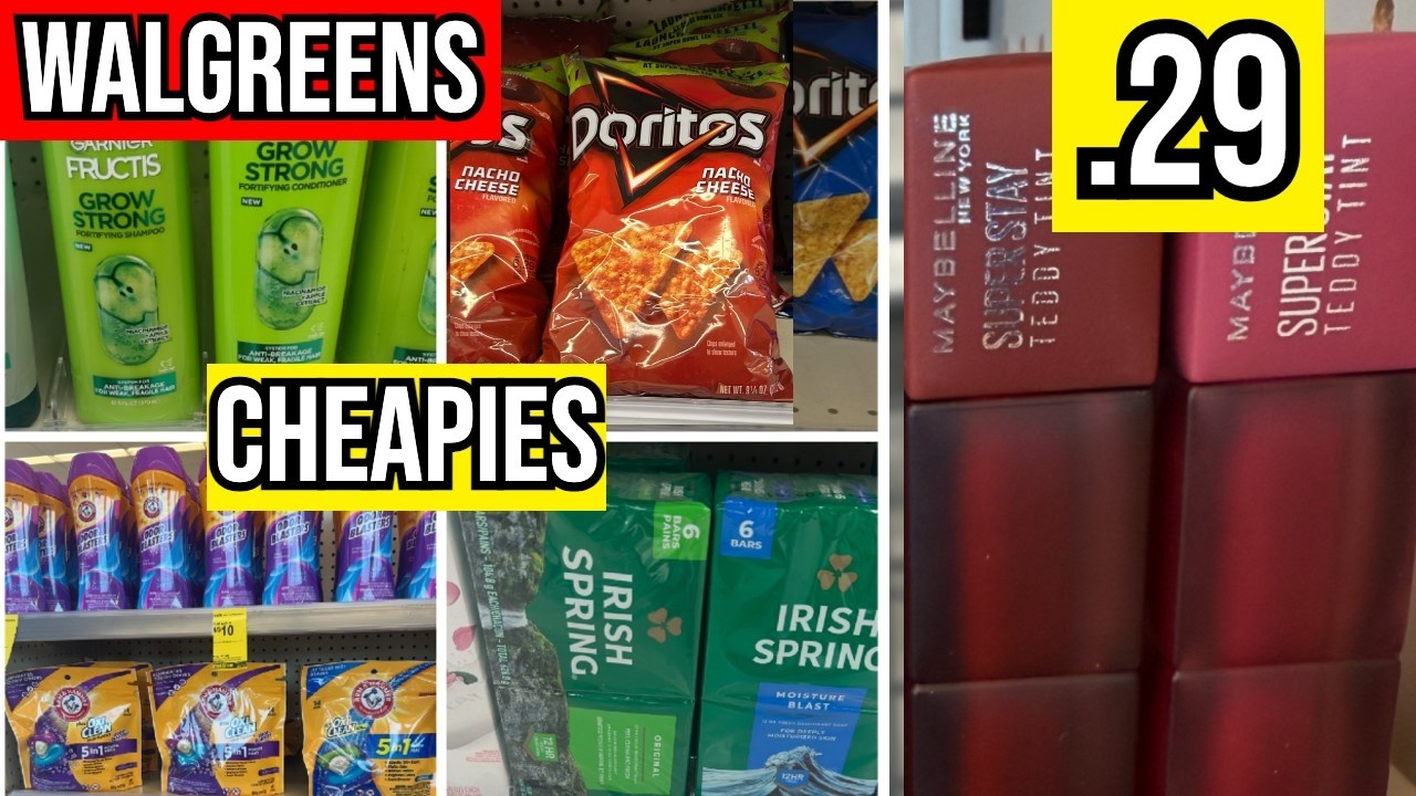 Walgreens **.29 MAYBELLINE** + SOO MANY CHEAPIES until MAY 16!