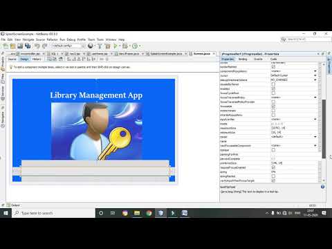 Learn Splash Screen Java Netbeans | Part 1 | Hindi - Mind Luster