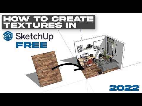 How to create a Texture in SketchUp Free