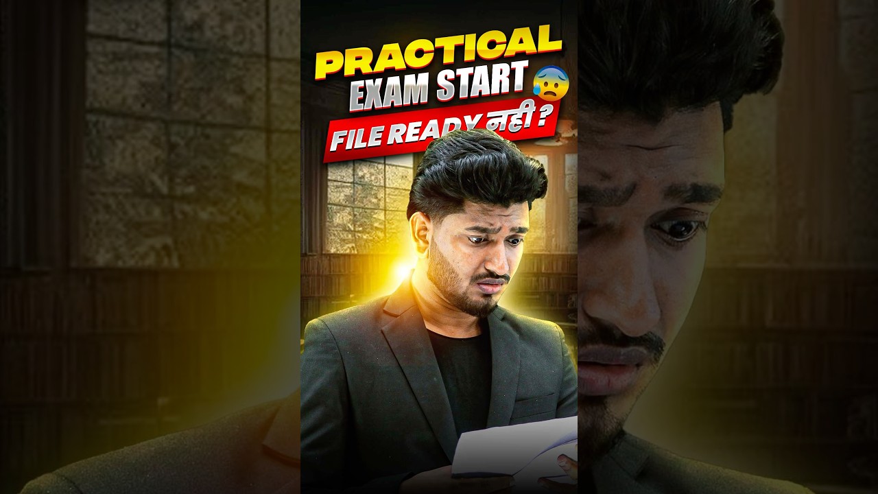 Practical File Not Ready Yet? 😱 What to Do Now? | Solved File Guide #nios