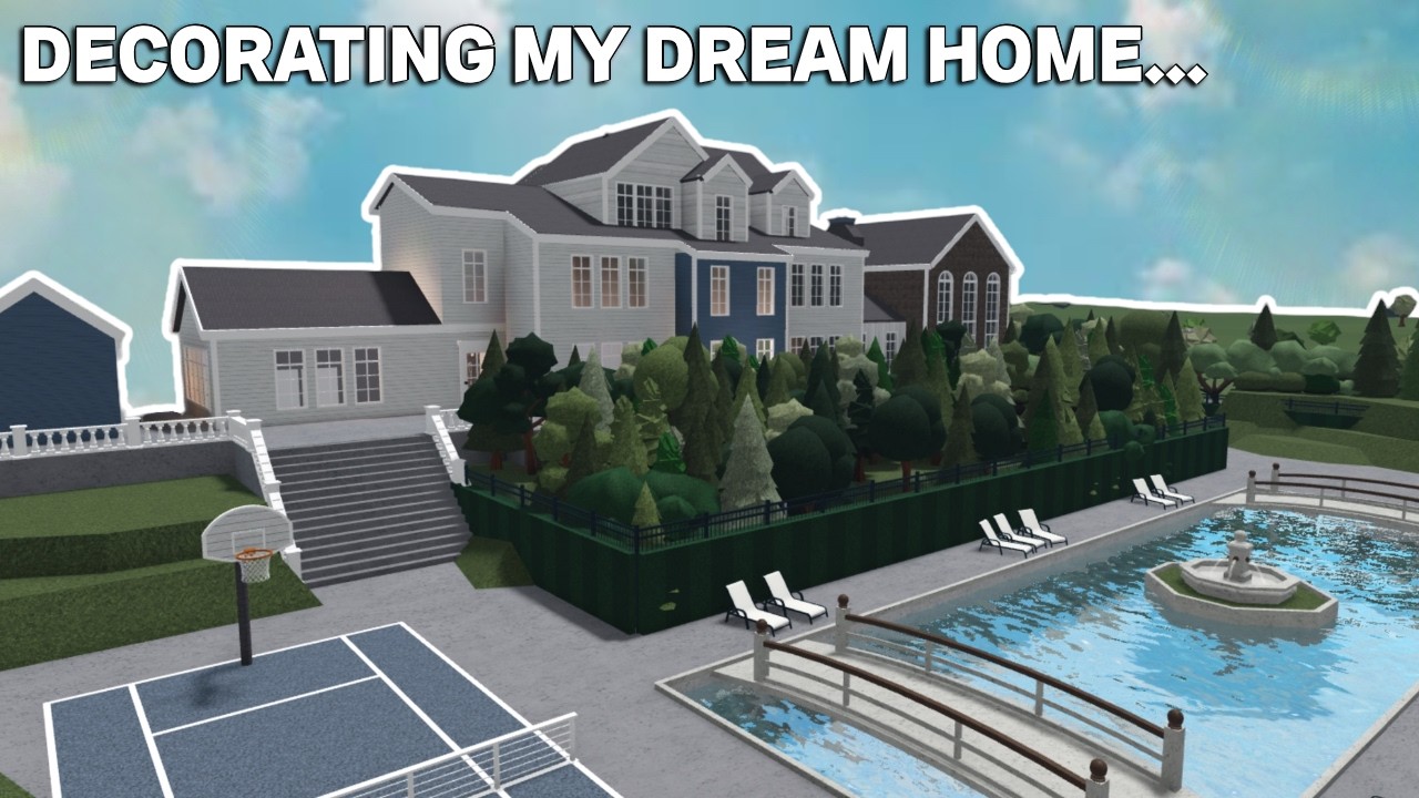 I DECORATED MY DREAM HOME IN BLOXBURG (Part 2)