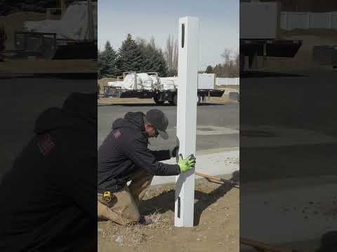 These No-Dig Vinyl Fence Posts Are SOLID