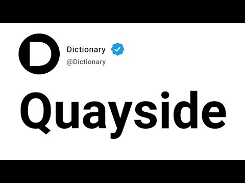 Quayside Meaning In English
