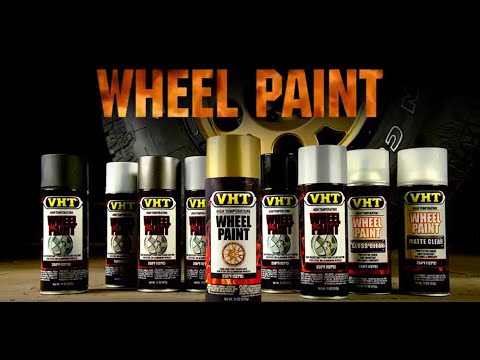 VHT Wheel Paint Gloss Black 325ml - SP187 - VHT Paint | Repco Australia