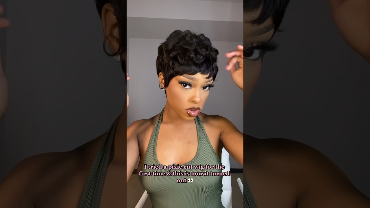 Pixie Cut Wig ✨#ilikehaircom #ilikehairwig #wiginstallation #wigstyling  #capcut #wigreview