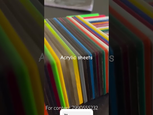 Decorative Acrylic Sheets - Glitter Acrylic Sheet Manufacturer from Rajkot