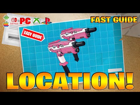 Where to find Gwenpool's Dual Micro SMGS Mythic Location in Fortnite! (How to Get Gwenpool's Dual)