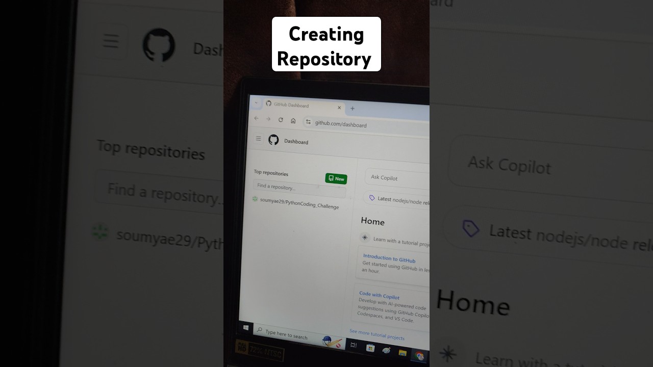 Shorts_4: Learning Git #2025 #knowledgesharing #youtubeshorts #github